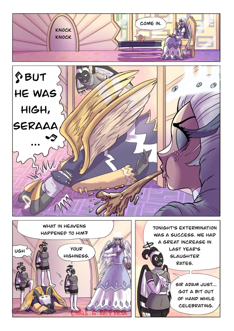 Adam x Lute comic – Chapter 1 / Capítulo 1 – Chris G. Represa